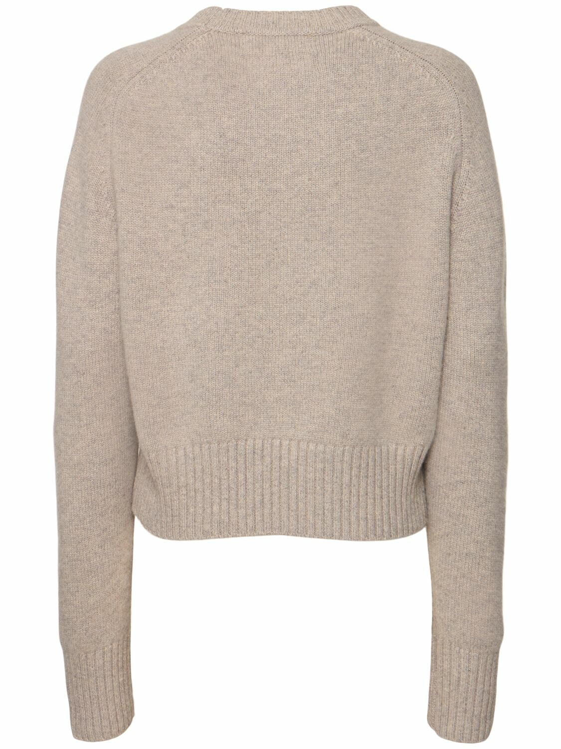 EXTREME CASHMERE Please Cropped Crewneck Sweater extreme cashmere