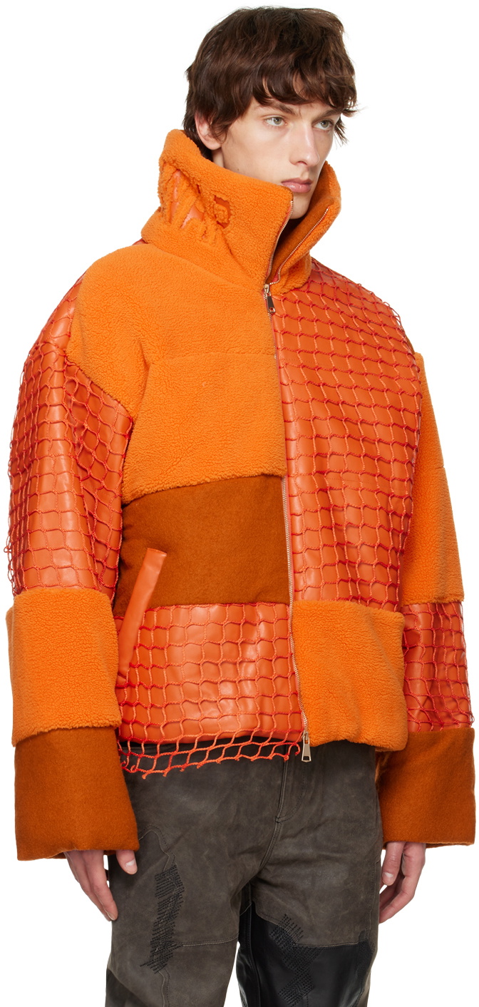 Who Decides War Orange Bird's Eye View Landscape Jacket WHO DECIDES WAR ...