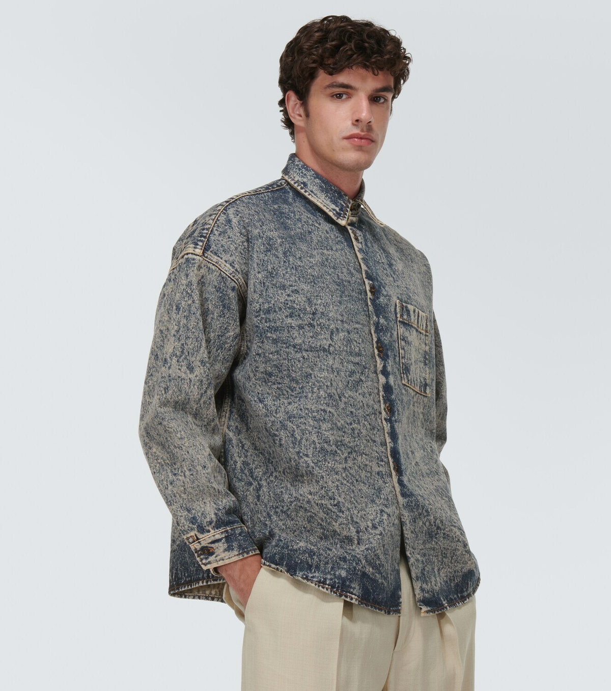 Marni Acid wash denim shirt Marni