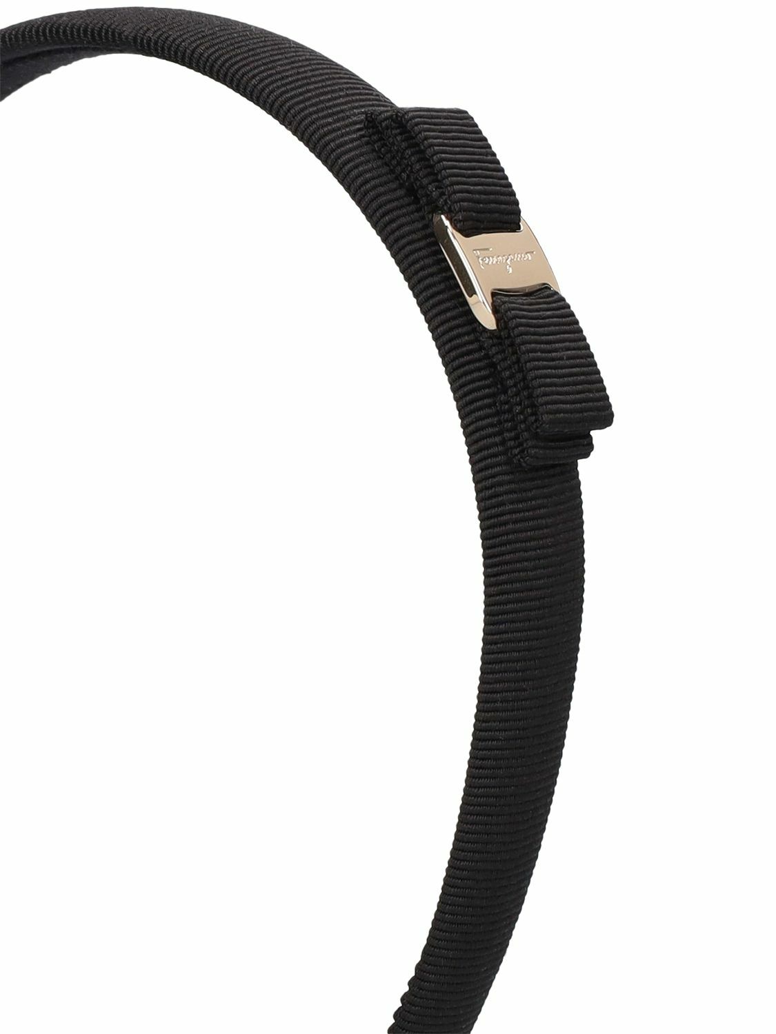 FERRAGAMO - 2cm Vara Bow Headband Salvatore Ferragamo