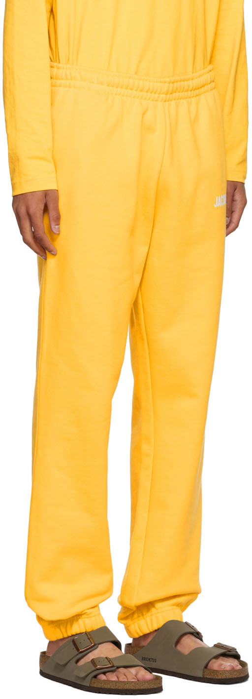 Jacquemus Yellow 'Le Jogging' Lounge Pants Jacquemus