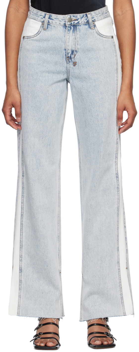 Ksubi Blue Low Rider Jeans Ksubi