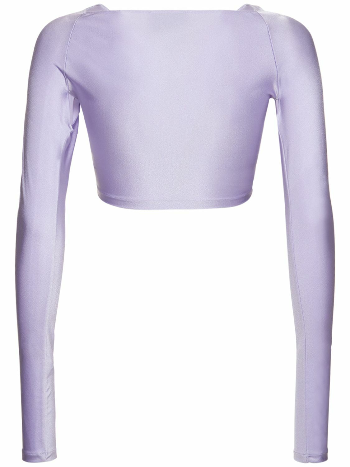 COPERNI - Twisted Draped Crop Top Coperni