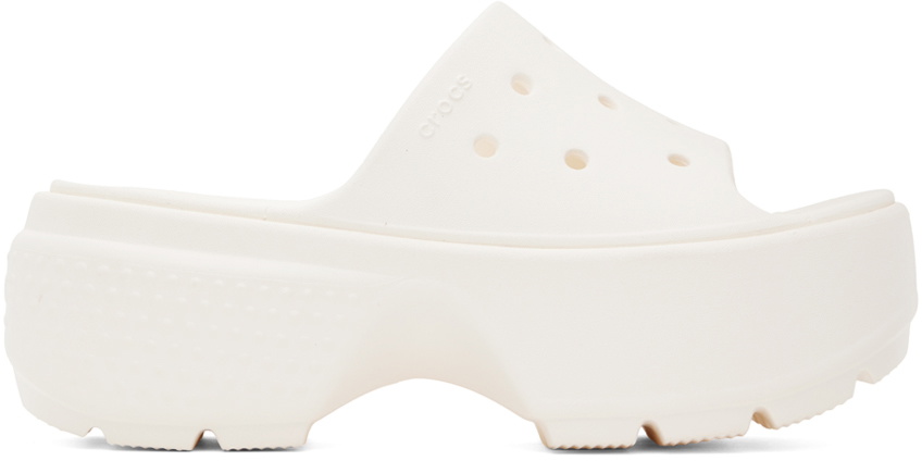 Crocs Off-White Stomp Slides Crocs