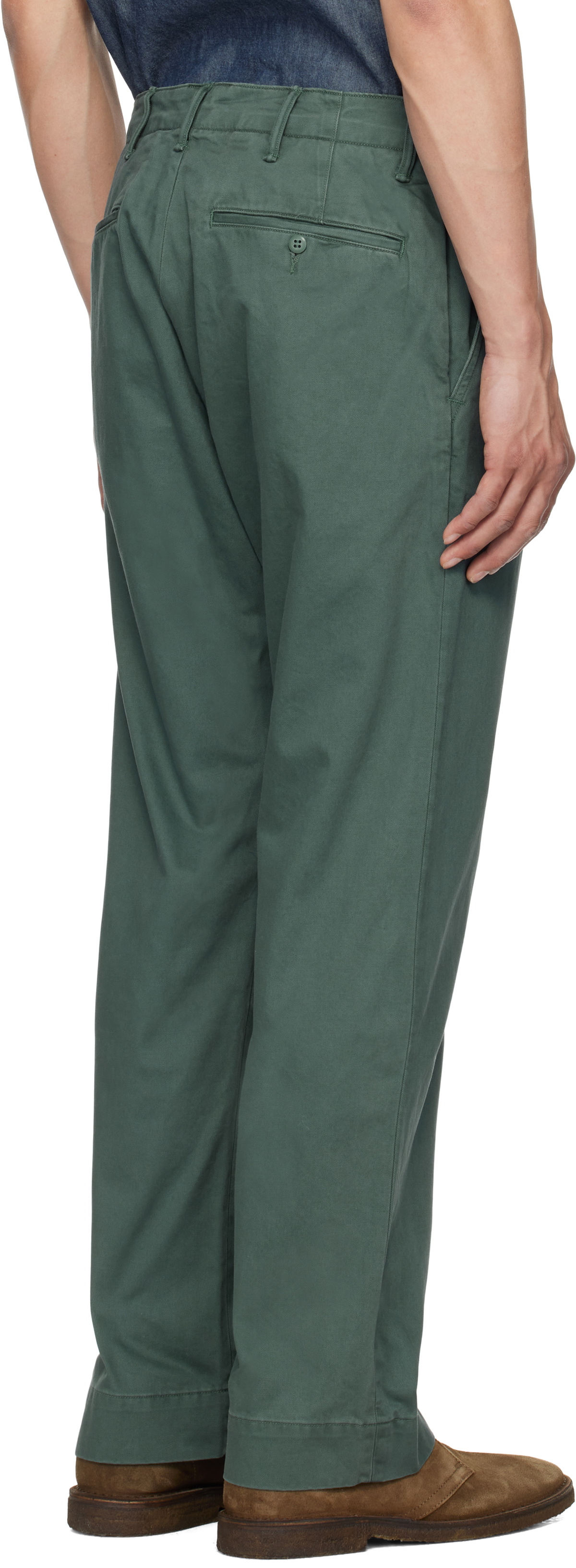 RRL Green Field Chino Trousers RRL