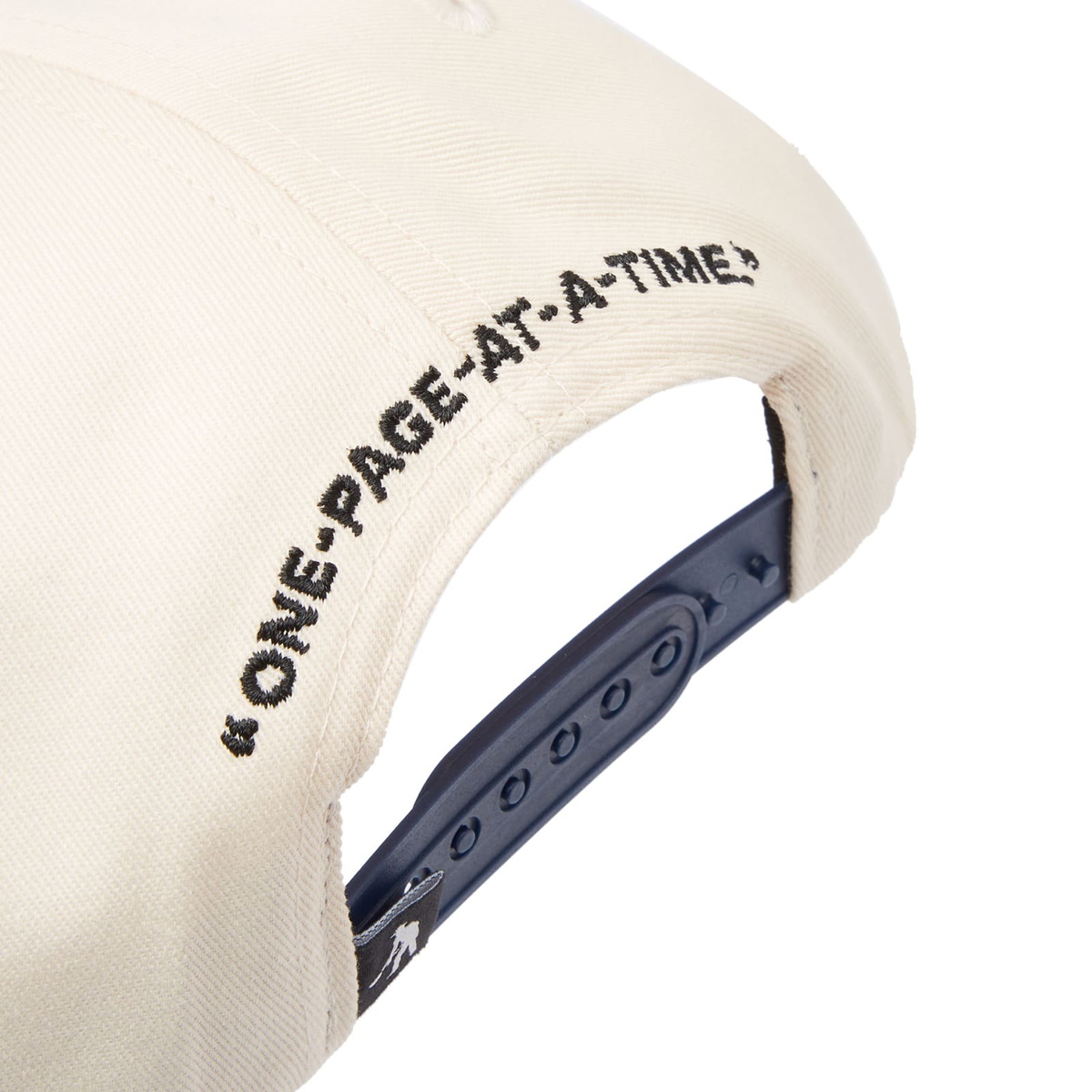 Pass~Port Men's Publish 5 Panel Cap in Natural/Navy Pass~Port