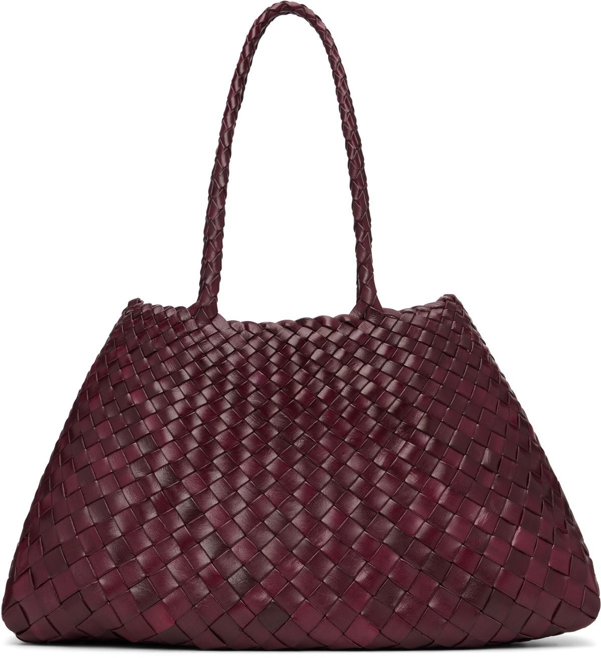 Dragon Diffusion Burgundy Santa Croce Big Tote Dragon Diffusion