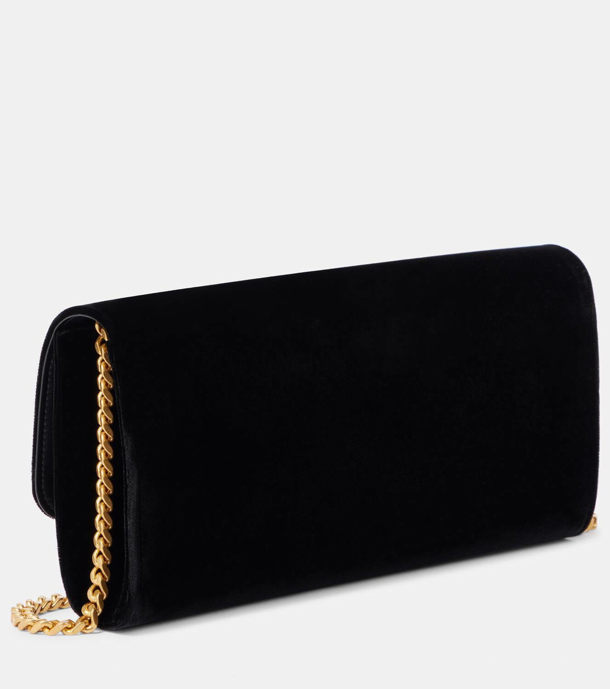 Tod's T Timeless Small velvet wallet on chain Tod's