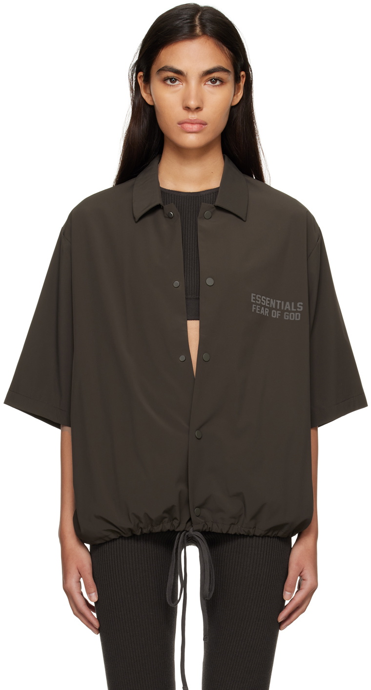Essentials Gray Bonded Shirt Essentials