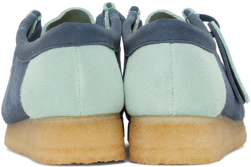 Clarks Originals Blue Suede Wallabee Derbys Clarks Originals