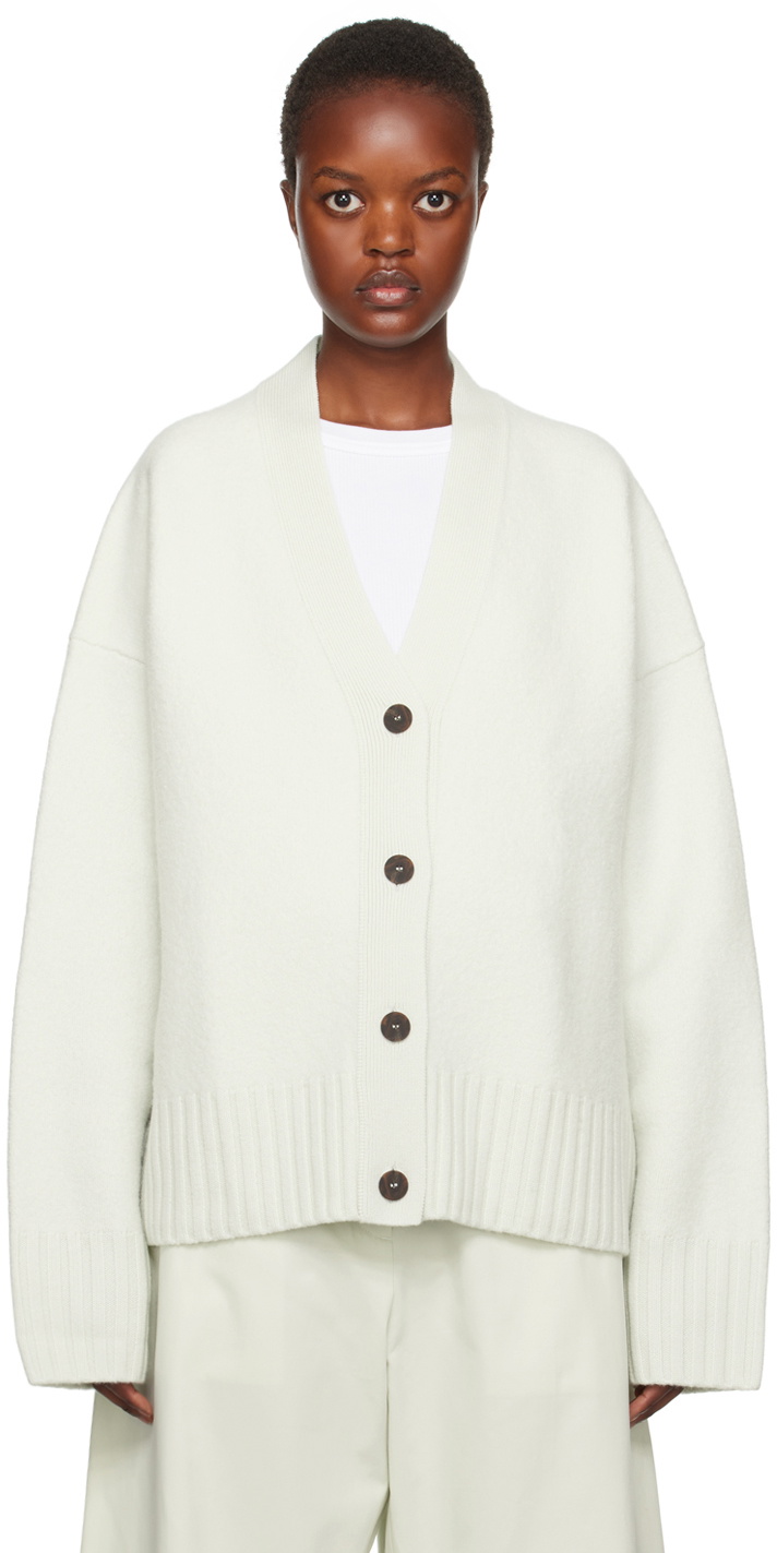 Studio Nicholson Off-White Sake Cardigan Studio Nicholson