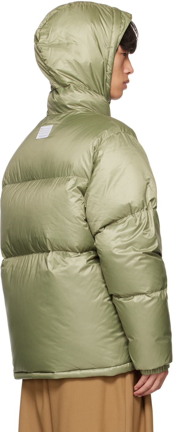 thisisneverthat Green Hooded Down Jacket thisisneverthat