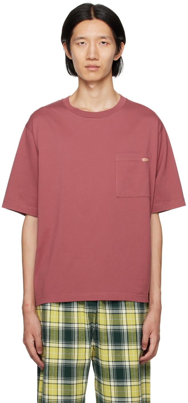 Acne Studios Red Pocket T-Shirt Acne Studios
