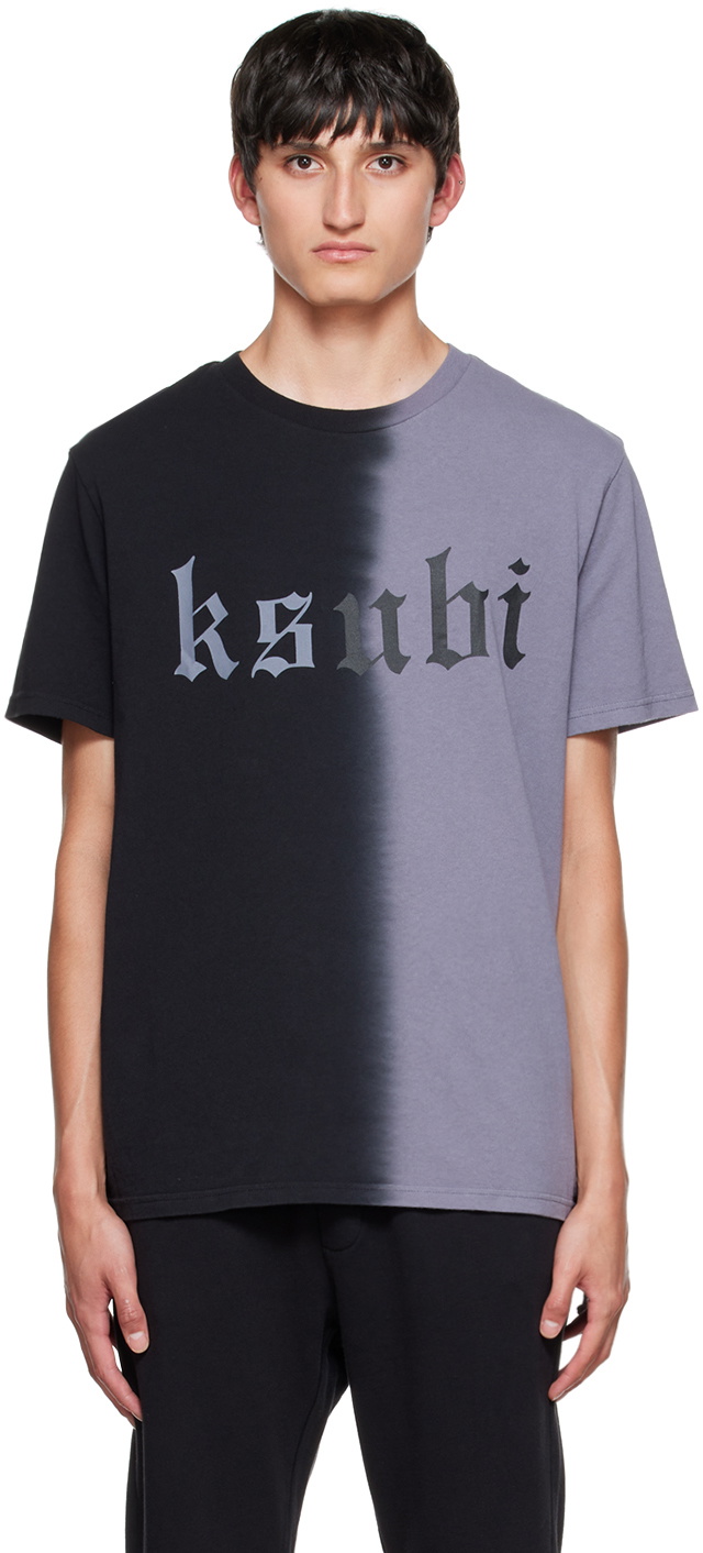 Ksubi Black & Gray Kult Kash T-Shirt Ksubi
