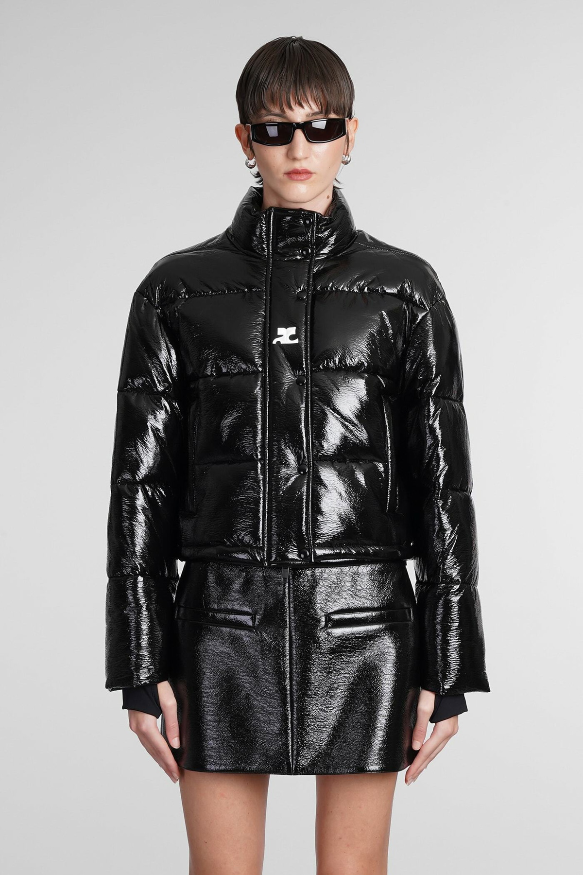 Courrèges Vinyl Down Jacket Courreges