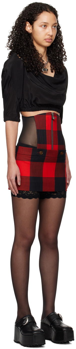 Vivienne Westwood Red Foam Corset Miniskirt Vivienne Westwood