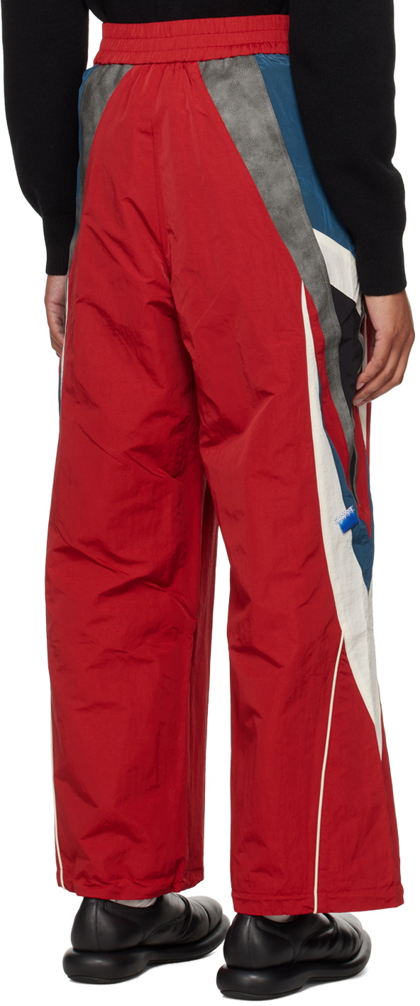 ADER error Red Milos Track Pants ADER error