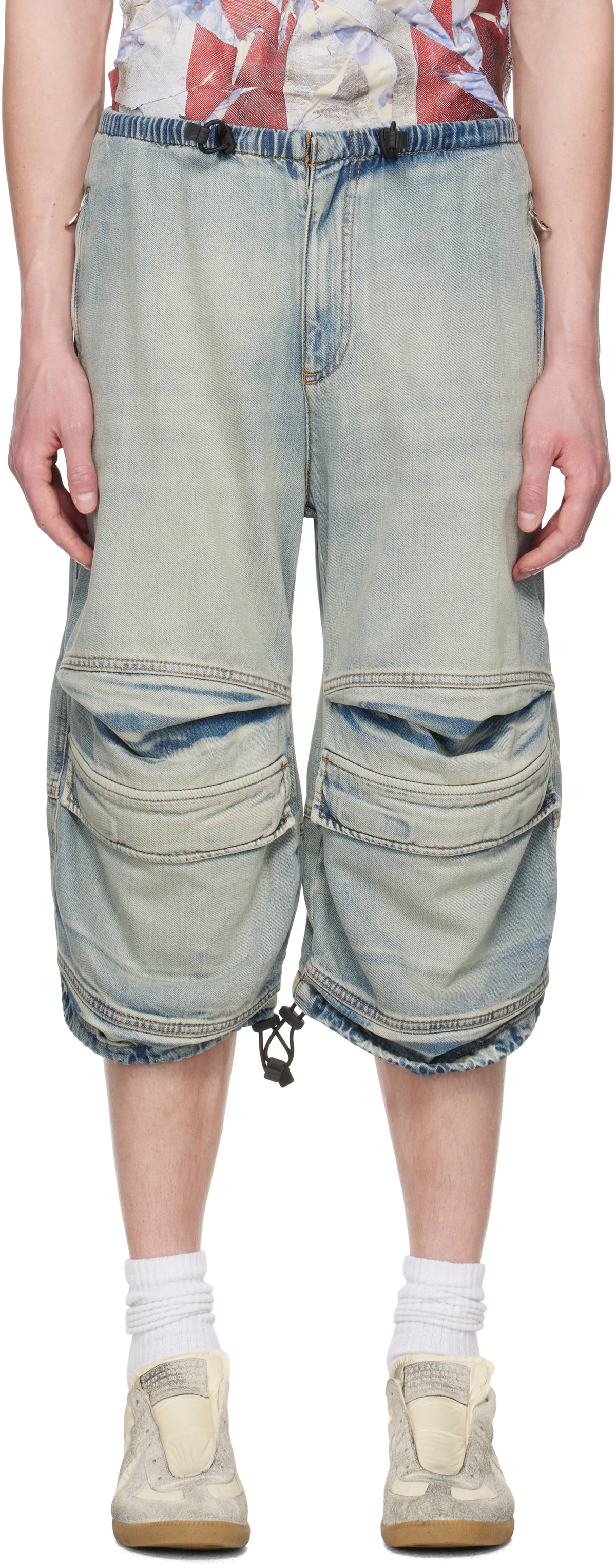 Diesel Blue D-Dayetz-S Denim Shorts Diesel