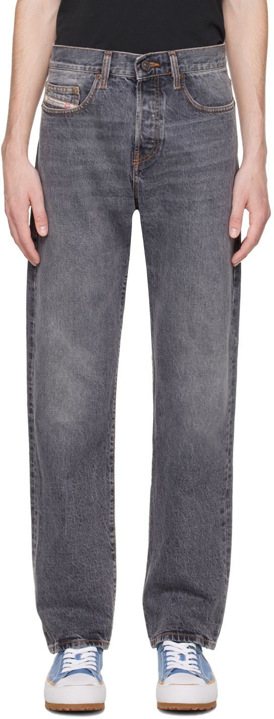 Diesel Gray 2020 D-Viker Straight Jeans Diesel
