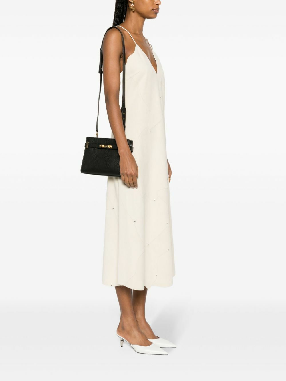 Bally Black Carriage Leather Cross Body Bag Bally