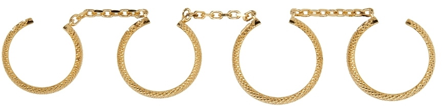 Givenchy Gold Lock Ring Givenchy