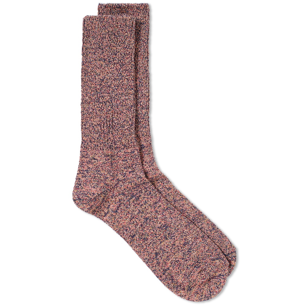 Anonymous Ism Mock Rib Crew Sock Anonymous Ism