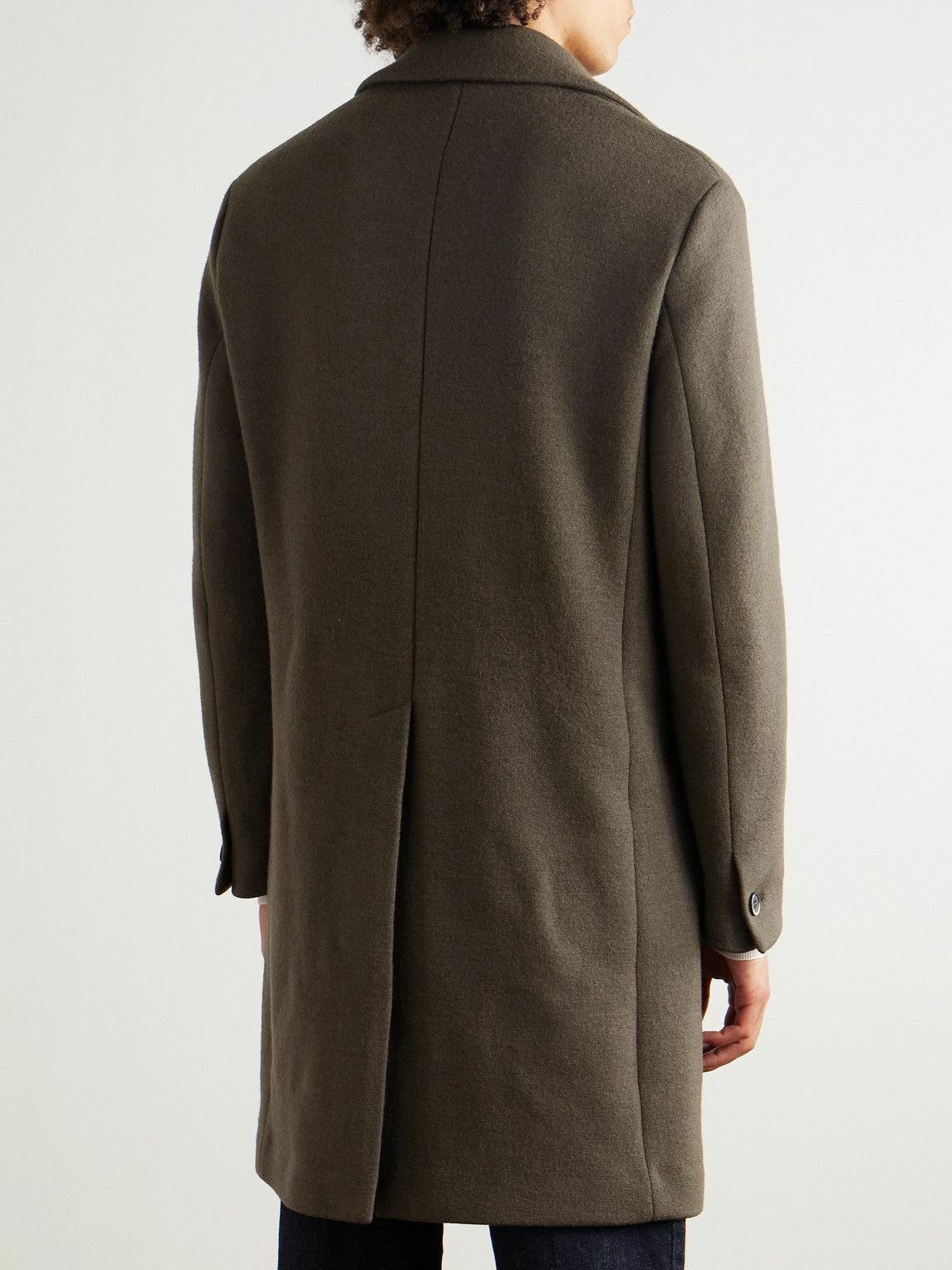 Barena - Baron Wool-Blend Coat - Brown Barena