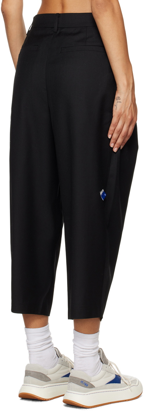 ADER error Black Significant Tag Slacks Trousers ADER error