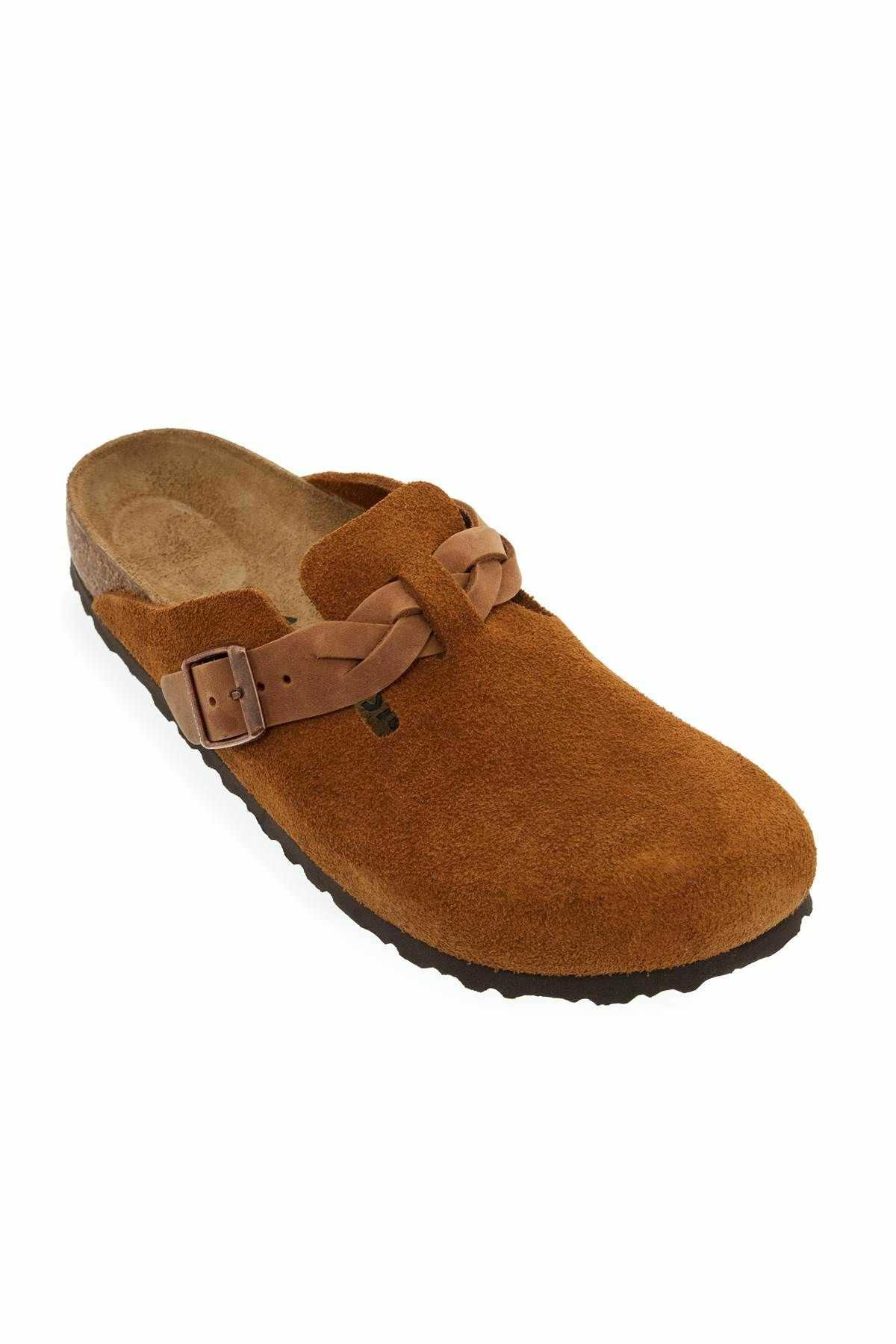 BIRKENSTOCK boston braided clog Brown Birkenstock