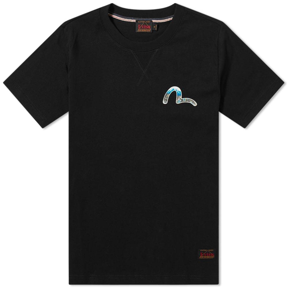 Evisu Back Print Dragon Seagull Tee Evisu
