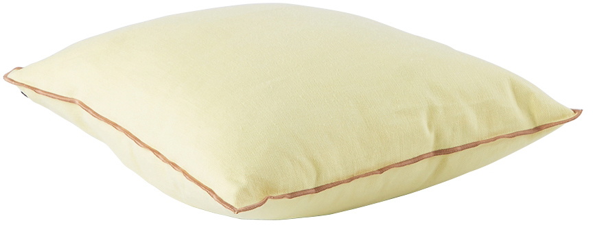 HAY Yellow Outline Cushion HAY