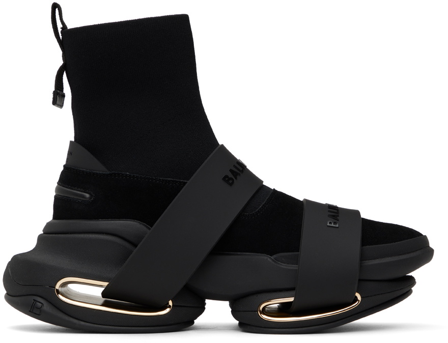 Balmain Black B-Bold Sneakers Balmain