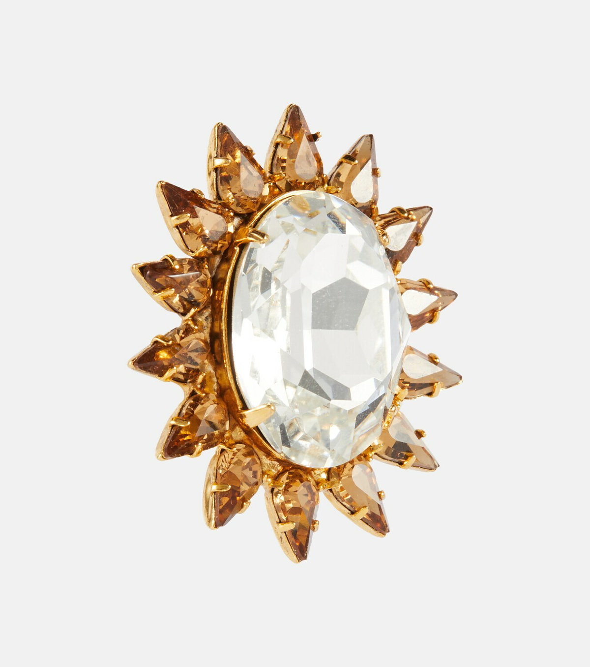 Jennifer Behr Gemma crystal-embellished stud earrings Jennifer Behr