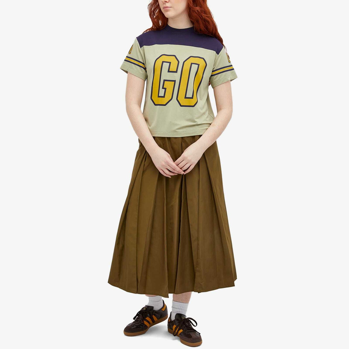 Miaou Women's Knox Top in Go Marigold Miaou