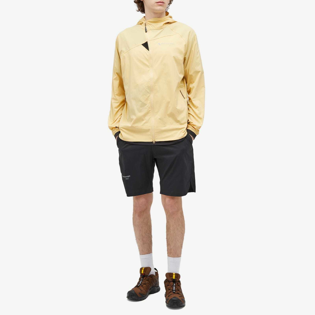 Klättermusen Men's Nal Hooded Jacket in Chaya Sand Klättermusen