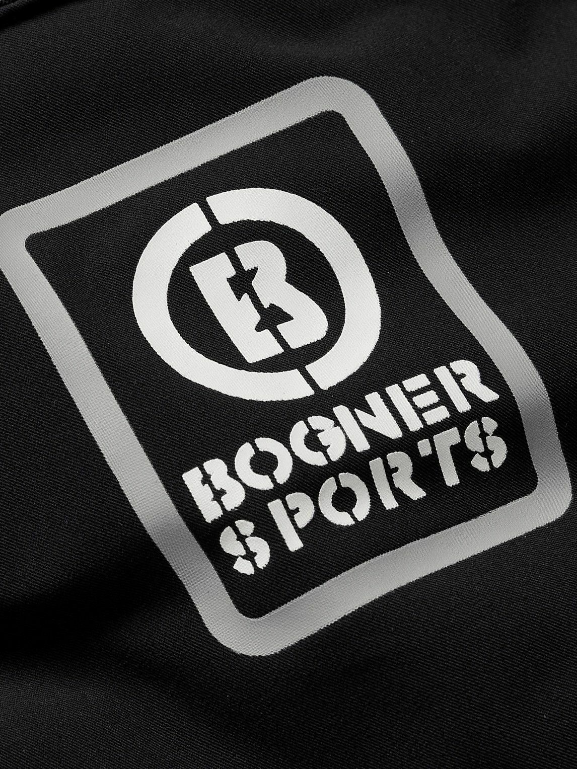 Bogner - Logo-Print Colour-Block Padded Hooded Down Ski Jacket - White ...