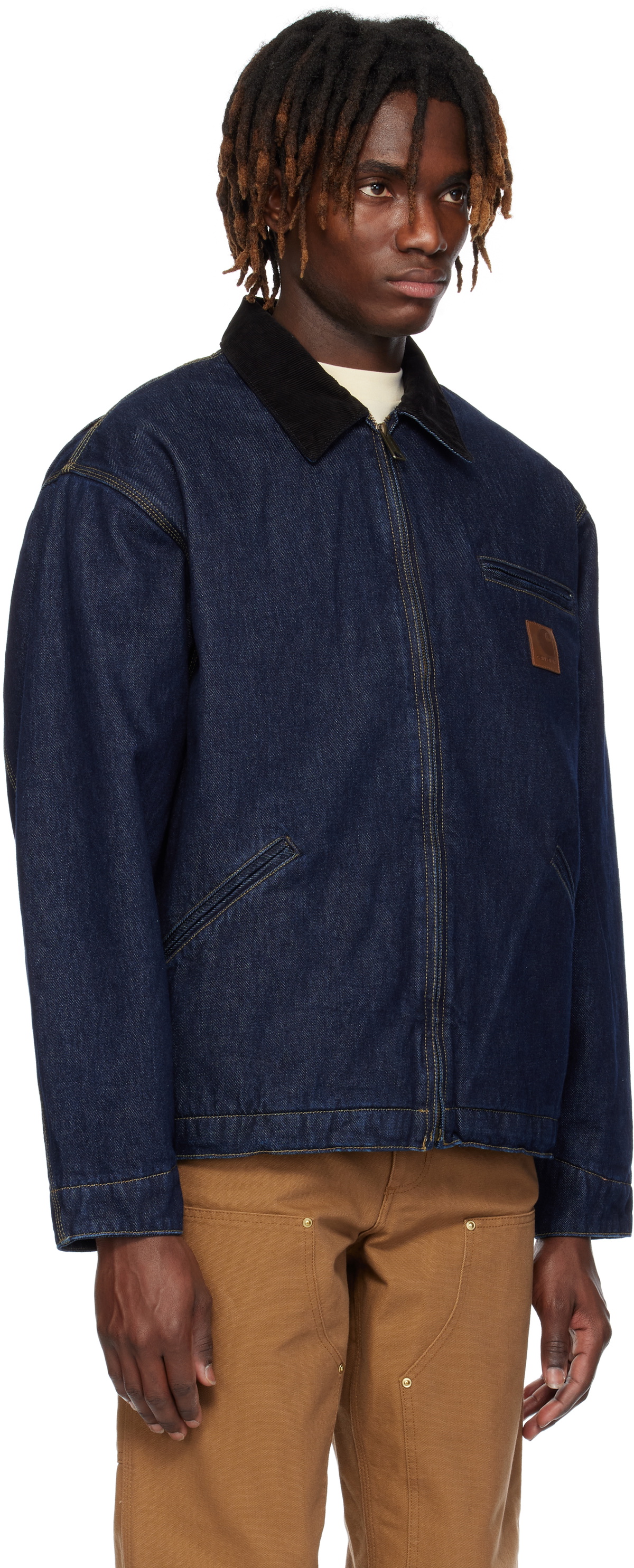 Carhartt Work In Progress Blue OG Detroit Denim Jacket Carhartt WIP