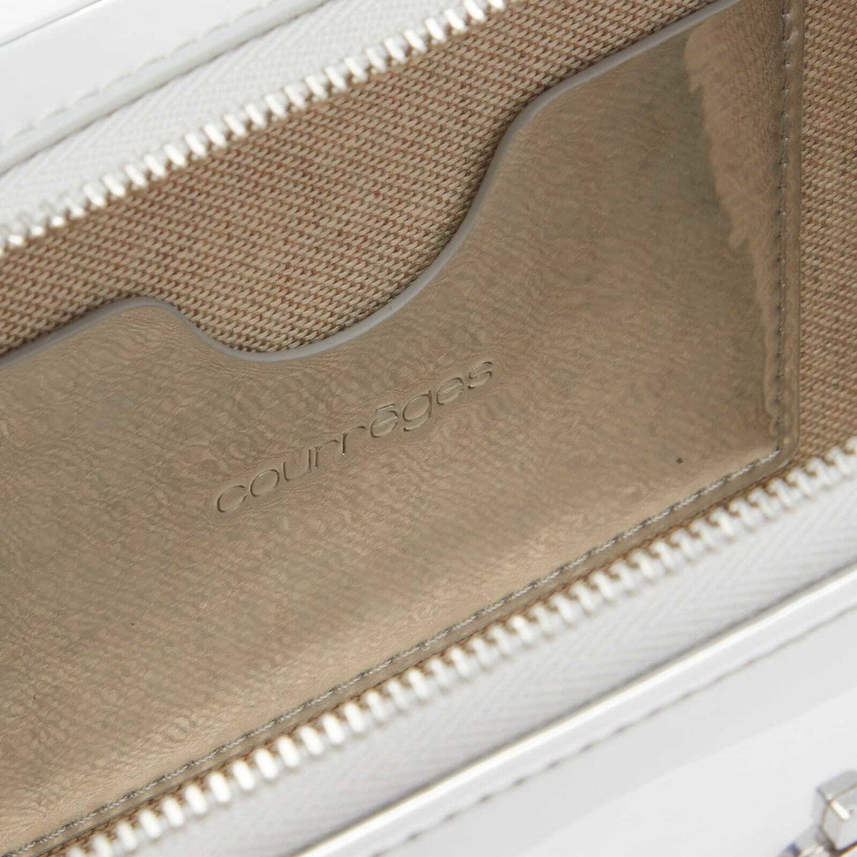 Courreges Women's Courrèges Cloud Silver Bag in Mirror Courreges