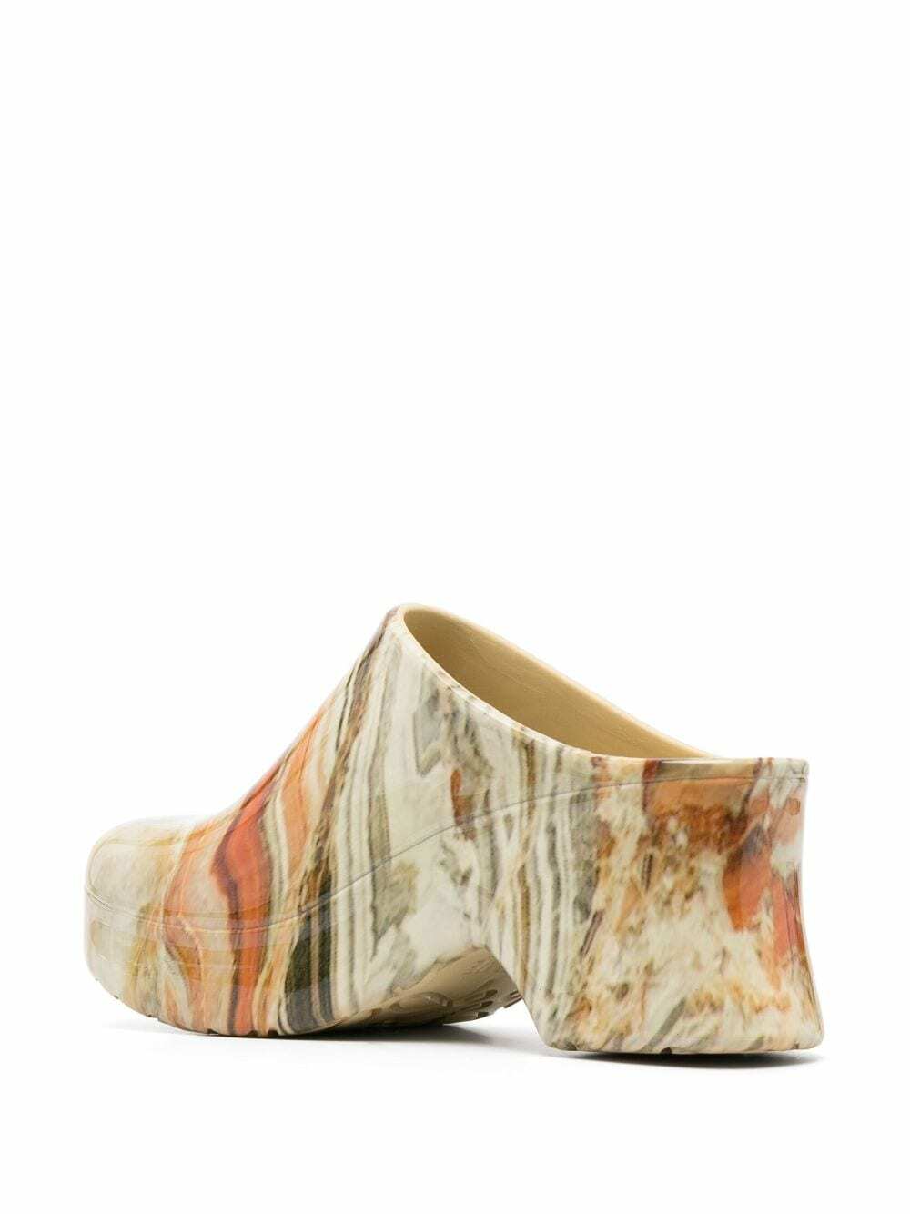 LOEWE - Marble-effect Rubber Clog Loewe
