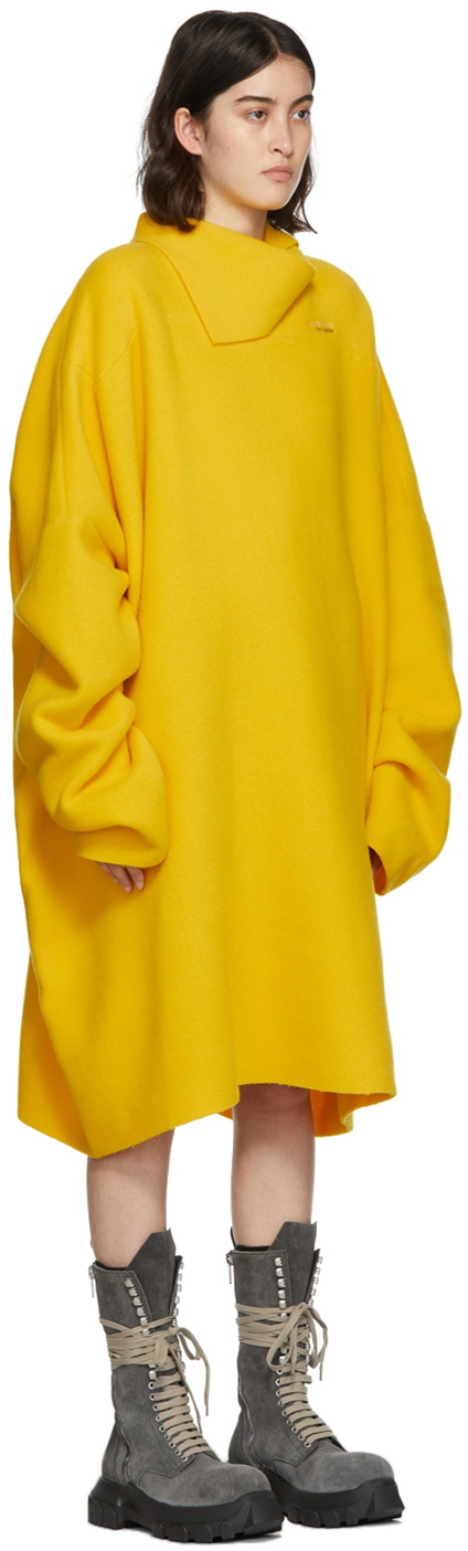 Raf Simons Yellow Scarf Dress Raf Simons