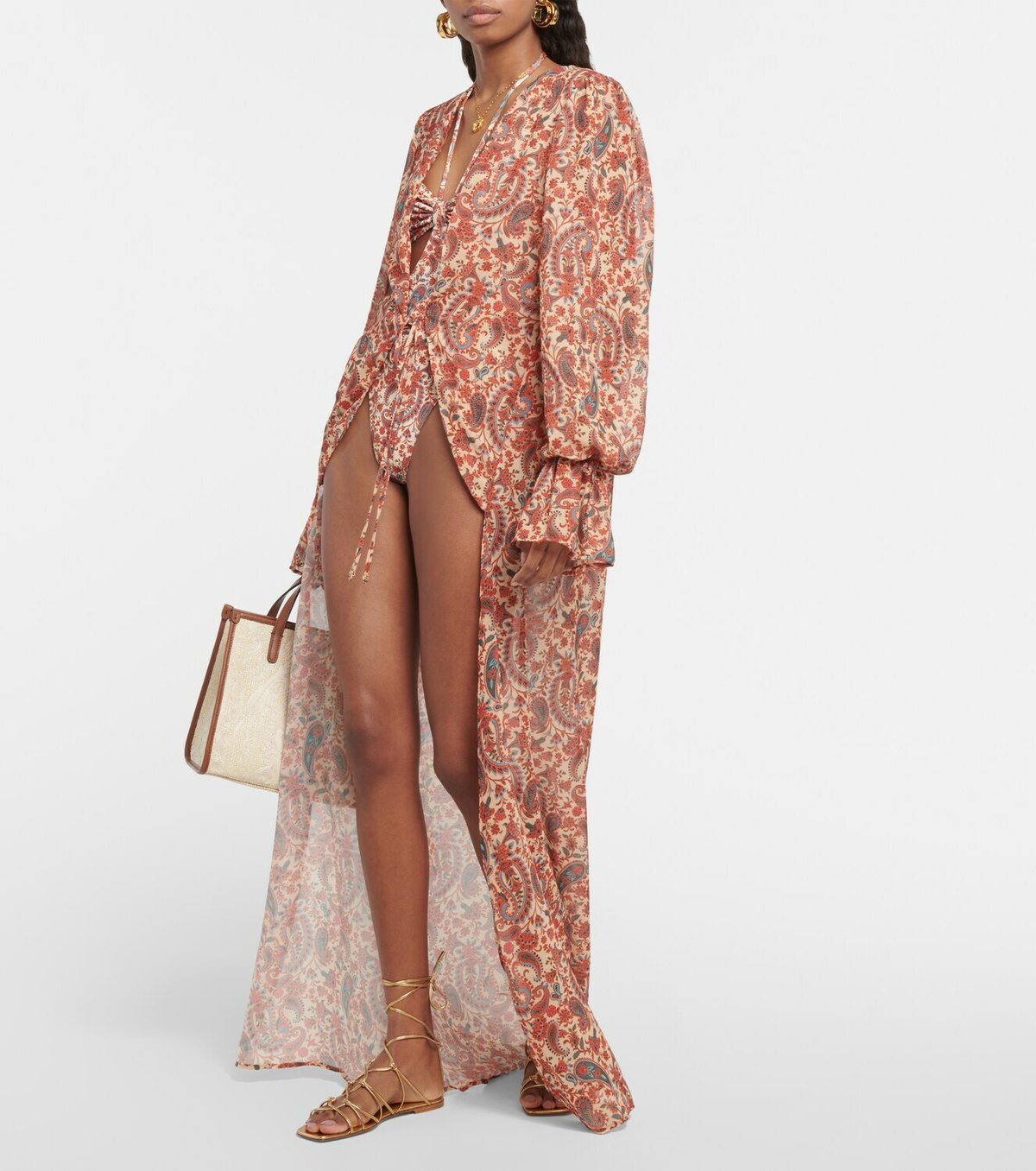 Bananhot Printed beach cover-up Bananhot