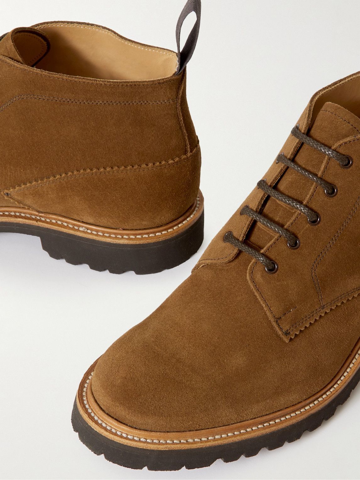 Tricker's - Evedon Suede Boots - Brown Tricker's