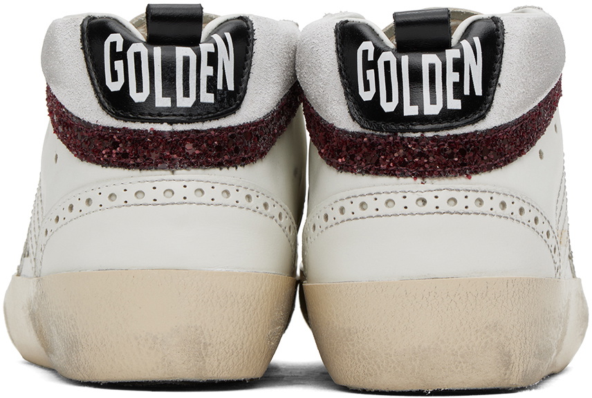 Golden Goose SSENSE Exclusive White Mid Star Sneakers Golden Goose ...
