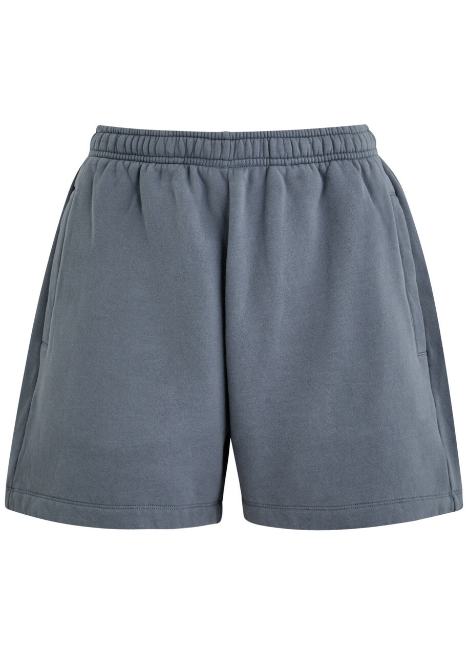 Represent Owners Club Logo Cotton Shorts Blue Represent