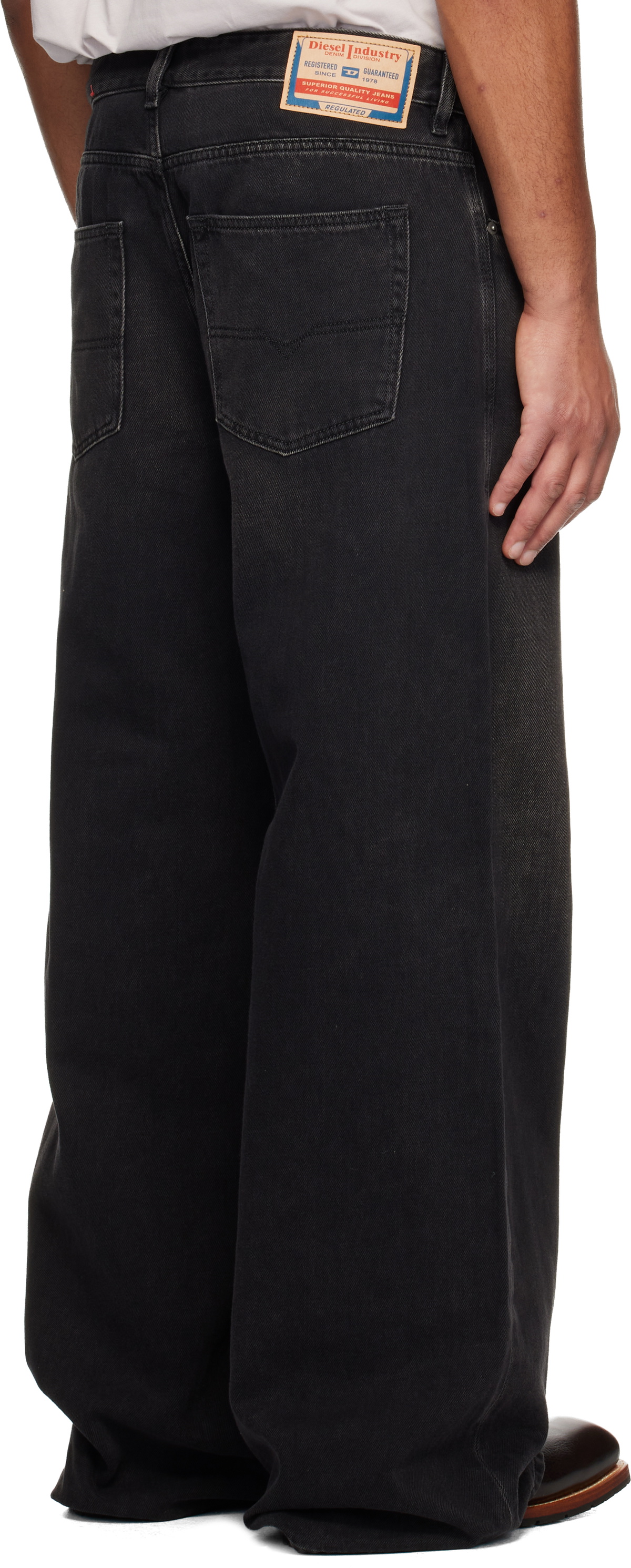 Diesel Black D-Rise Jeans Diesel