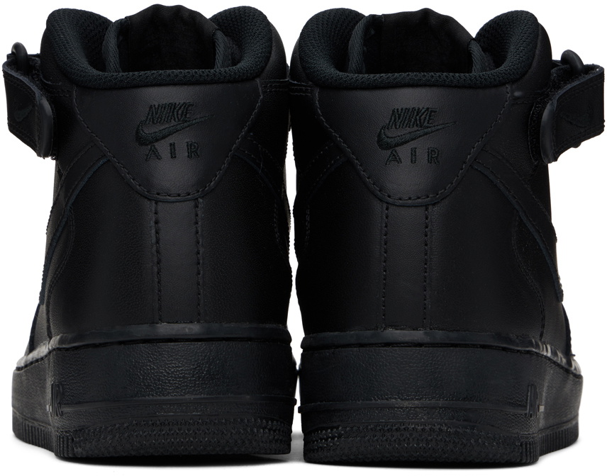 Nike Black Air Force 1 Mid '07 Sneakers Nike