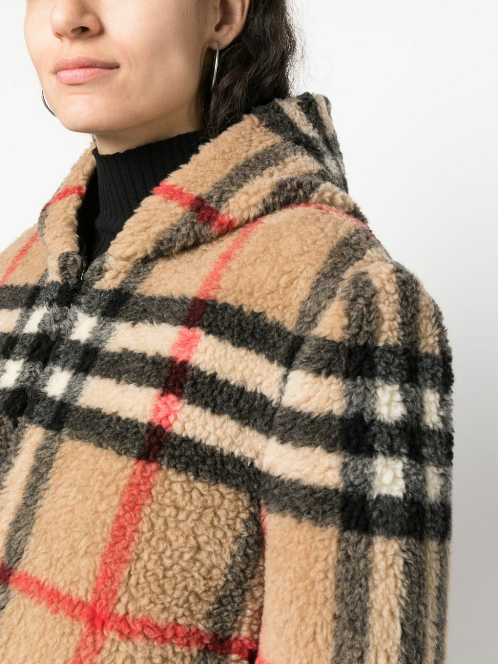 BURBERRY - Wool Reversible Jacket Burberry