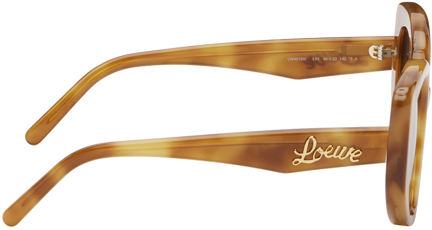 LOEWE Tortoiseshell Butterfly Sunglasses Loewe