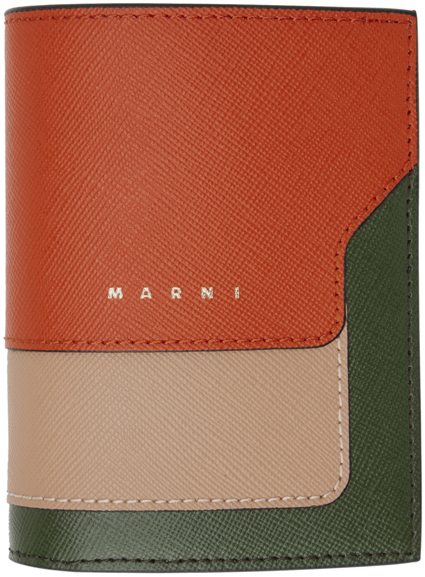 Marni Multicolor Bifold Wallet Marni