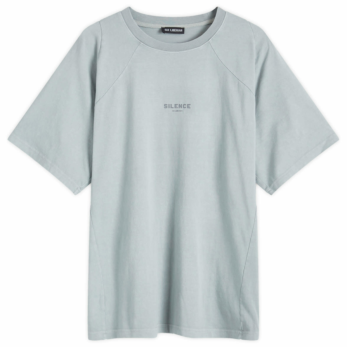 Han Kjobenhavn Men's SILENCE T-Shirt in Steel Grey Han Kjobenhavn